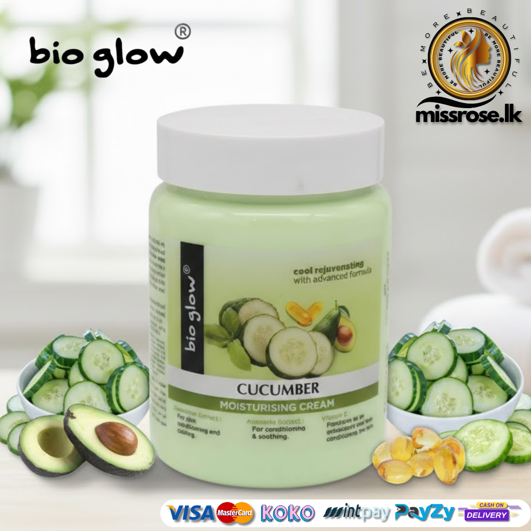 Bio Glow Cucumber Moisturising Cream – Missrose.lk